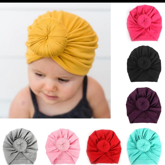 Bath, Skin & Hair | Newborn Hair Turban Pick The Color Of Your Choice ...